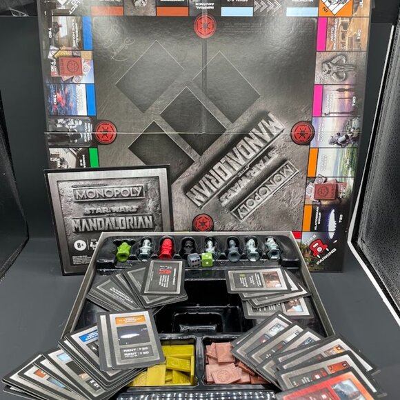 Hasbro | Toys | 220 Star Wars Mandalorian Monopoly Board Game Baby Yoda ...